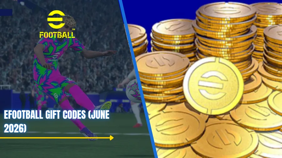 Latest eFootball Gift Codes (June 2026) - New Updated List
