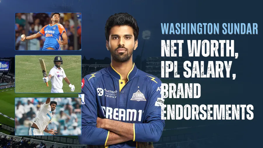 Washington Sundar Net Worth and IPL Salary - 2026 Updated