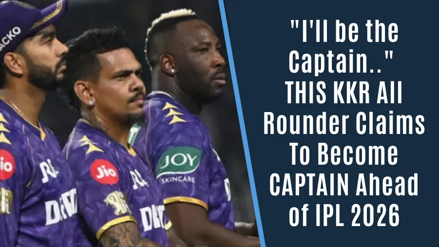 "I'll be the Captain.." THIS KKR All Rounder Claims To Become CAPTAIN ...