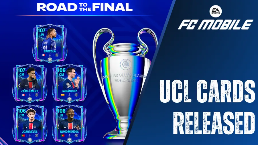 FC Mobile UCL Cards Released: All Players With Official Stats
