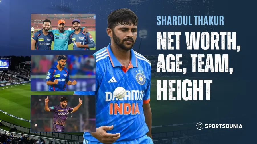 Shardul Thakur: Net Worth, Wife, Family, Career, Stats And More